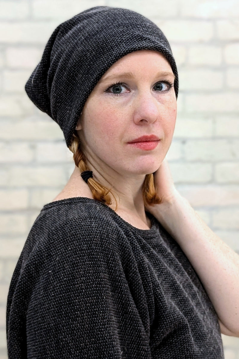 Gray French Terry Hat -by Yana Dee